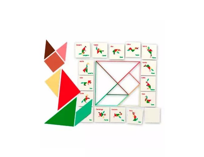 JOGO TANGRAM MAGNÉTICO PERSONALIZADO